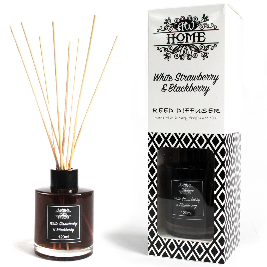 Reed Diffuser with Strawberry and Blackberry – Secret Aura